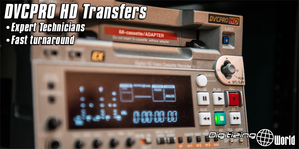 DVCAM, DVCPRO Duplication - Digitizing World